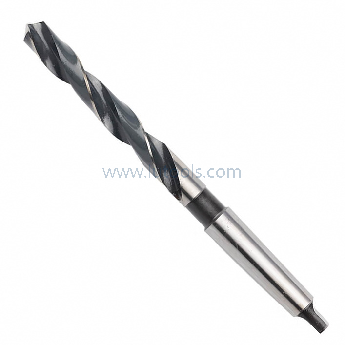 Black and White DIN345 HSS Morse Taper Shank Twist Drill Bits for Metal ...